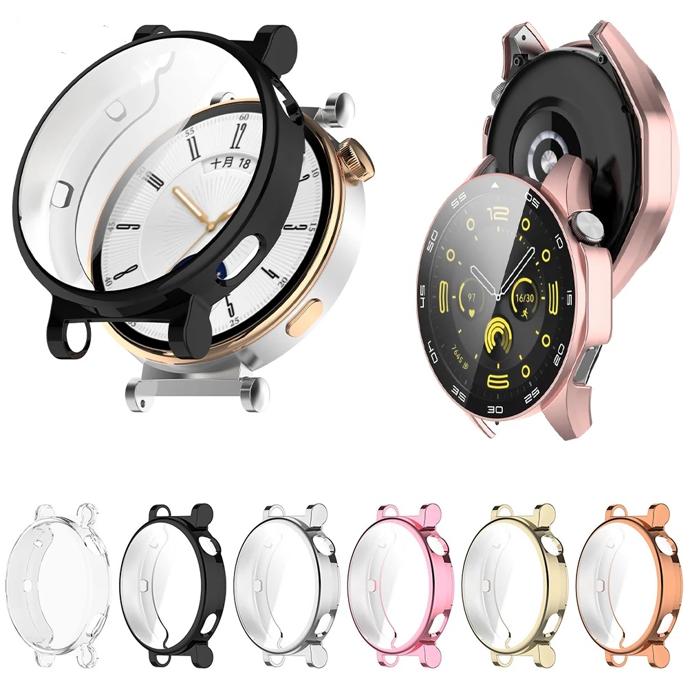 One-piece Watch Case For Huawei Watch GT4 41mm 46mm TPU Soft Shell ...