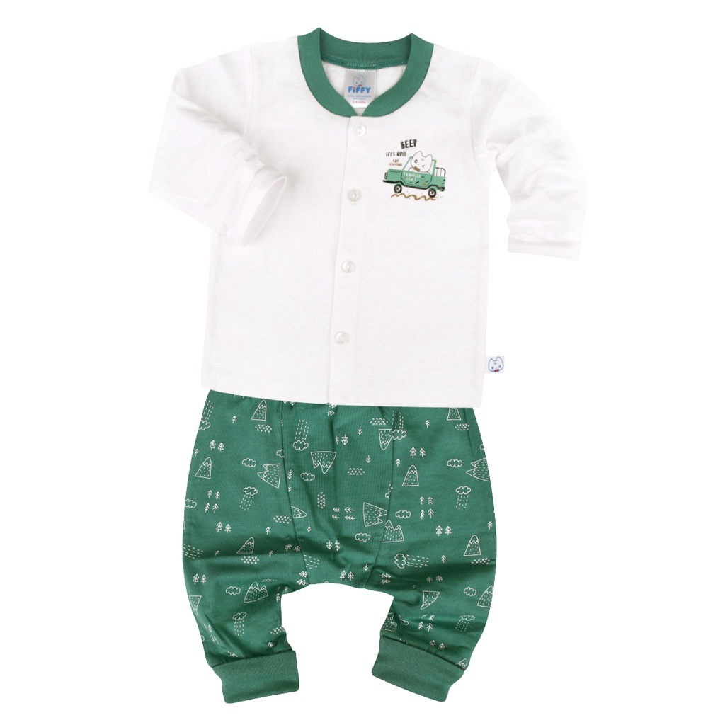 FIFFY LET'S ROLL A FUN ADVENTURE LONG SLEEVE VEST+ LONG PANT SUIT ...