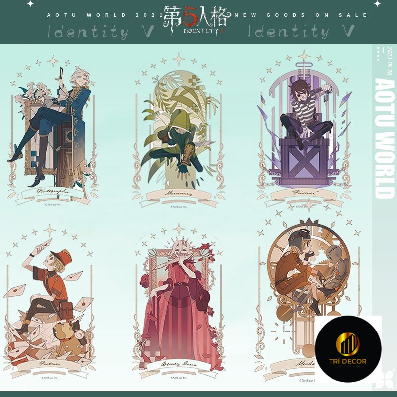 New Anime Identity V Cosplay Standee Model Mercenary Embalmer ...