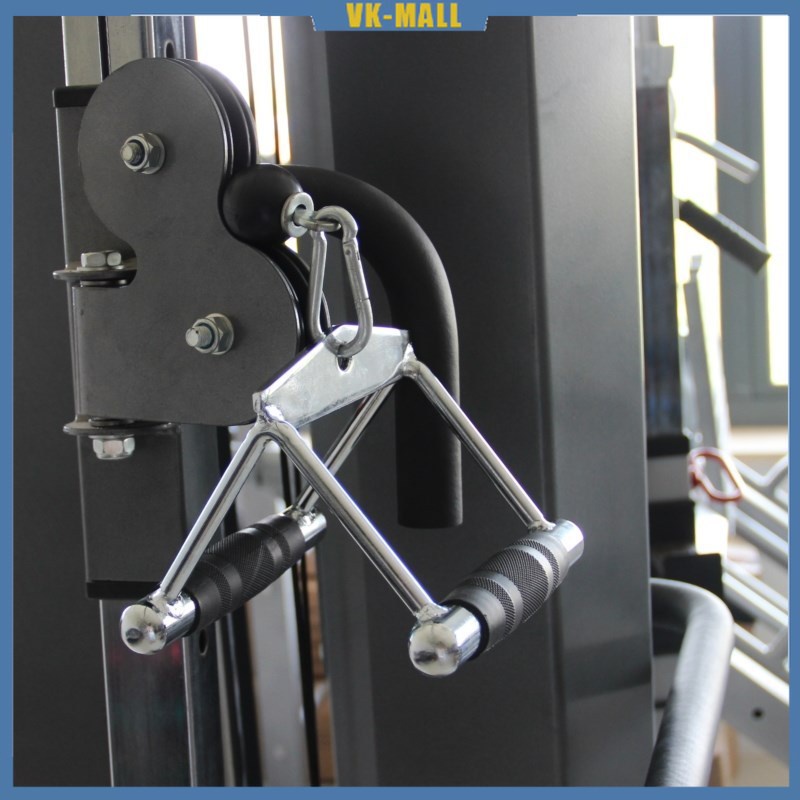 Double d rowing Close grip seated row handle bar cable attachment home ...