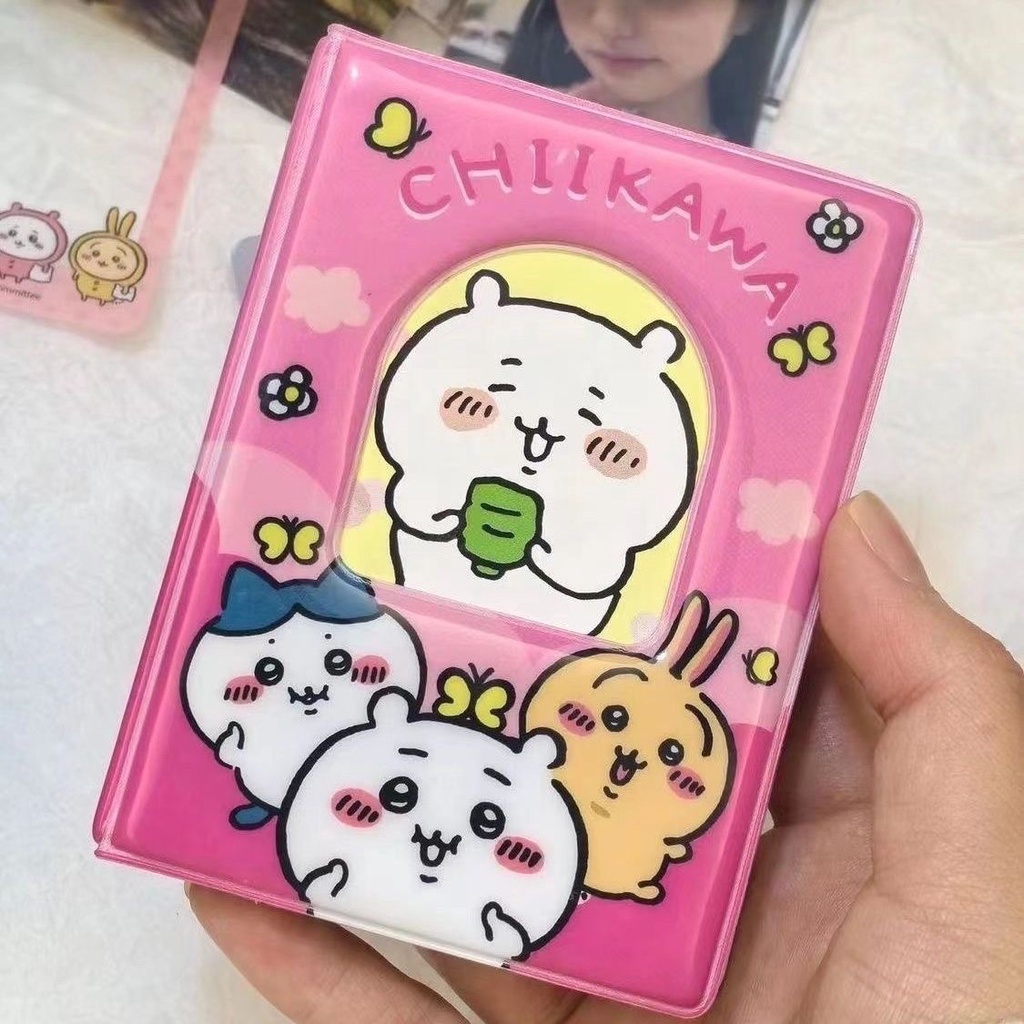 Chiikawa 3 Inch Photo Album Cute Idol Lomo Card Polco Storage ...