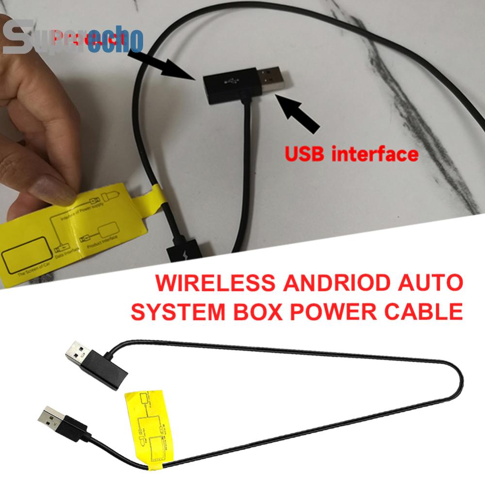 12V AI Box Power Cable High Speed Wireless CarPlay Android Auto Car ...
