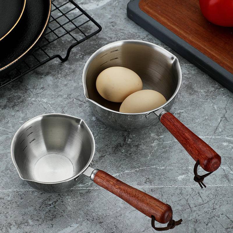 300ml pot cooking pot stainless steel pot cookware / Mini Pan Small ...