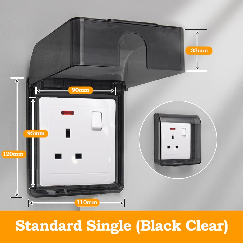 TLY Single Double Triple Quadruple soket Waterproof Bathroom Toilet ...