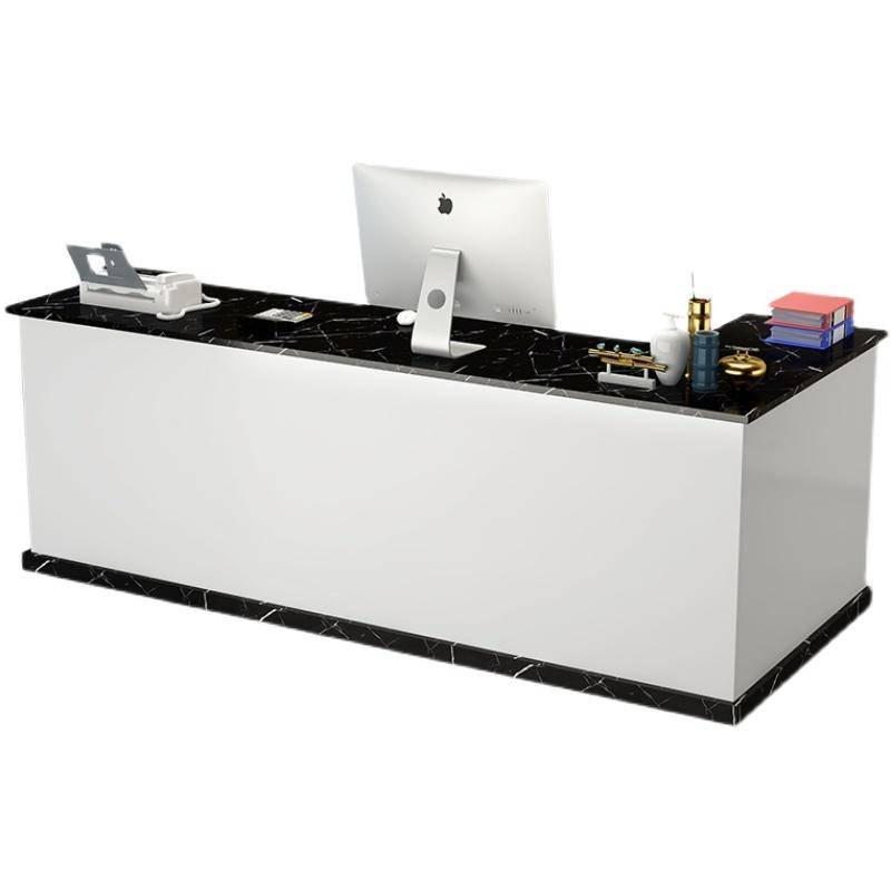 Minimalist Painted Bar Counter, Cash Register, Reception Counter ...