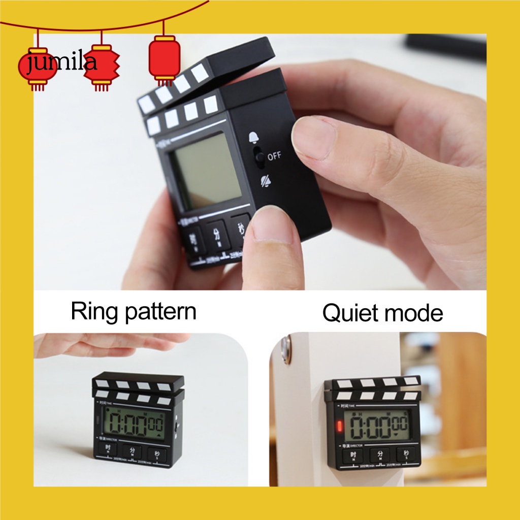 [JU] Digital Countdown Timer Study Timer Retro Magnetic Digital Kitchen ...