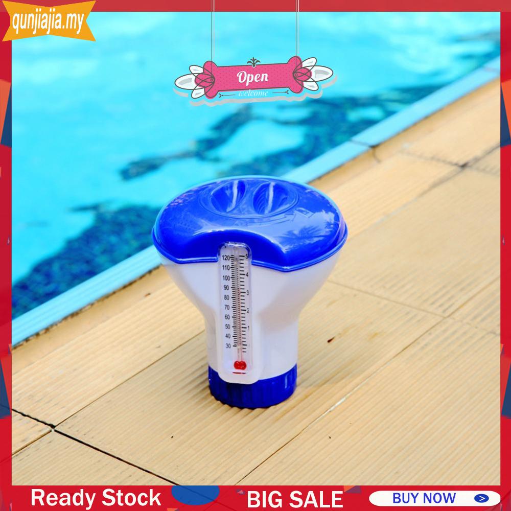 Swimming Pool Automatic Floating Chlorine Pill Dispenser with ...