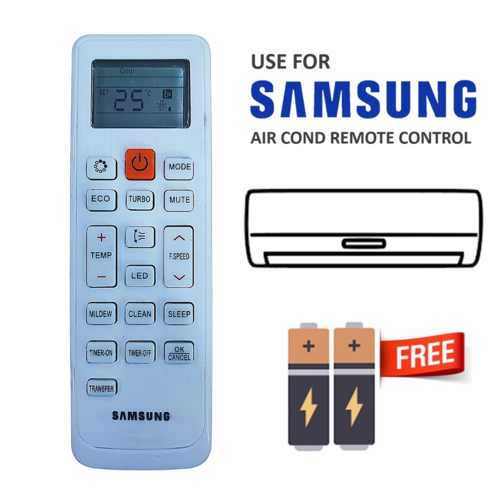 [FREE BATTERY] 𝗦𝗔𝗠𝗦𝗨𝗡𝗚 𝗔𝗜𝗥𝗖𝗢𝗡𝗗 𝗥𝗘𝗠𝗢𝗧𝗘 𝗖𝗢𝗡𝗧𝗥𝗢𝗟 SAMSUNG UNIVERSAL AIR ...