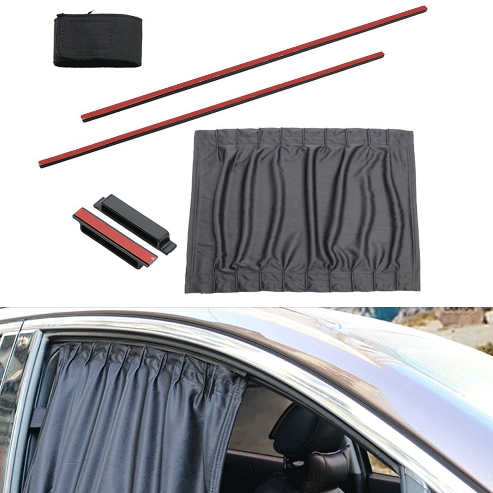 Premium Car Side Sun Shade Curtain Efficient Sunlight Filtering Elegant ...