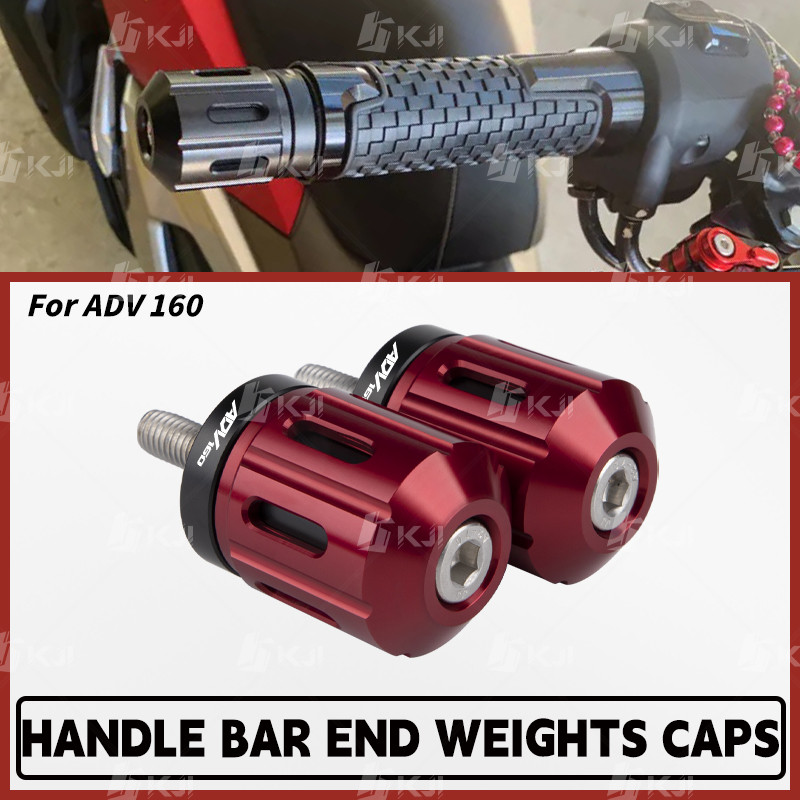 For Honda ADV 160 ADV160 Handle Bar End Weights Balancer Motorcycle ...
