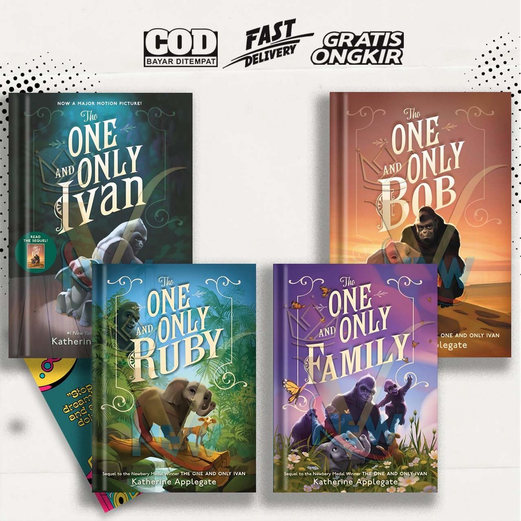 The One and Only (4 book series) By Katherine Applegate (Englis ...