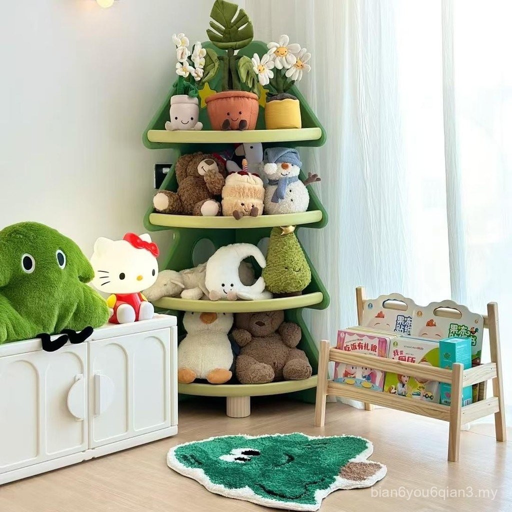 Harpy Tree Children's Toy Storage Rack Corner Storage Cabinet Christmas ...