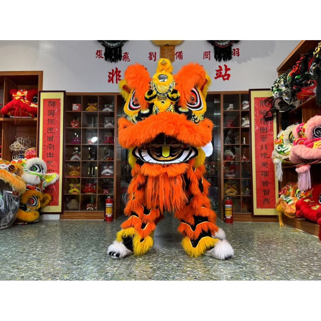 New Style Lion Dance Props Whole Set South Lion Dance Double Lion Dance ...