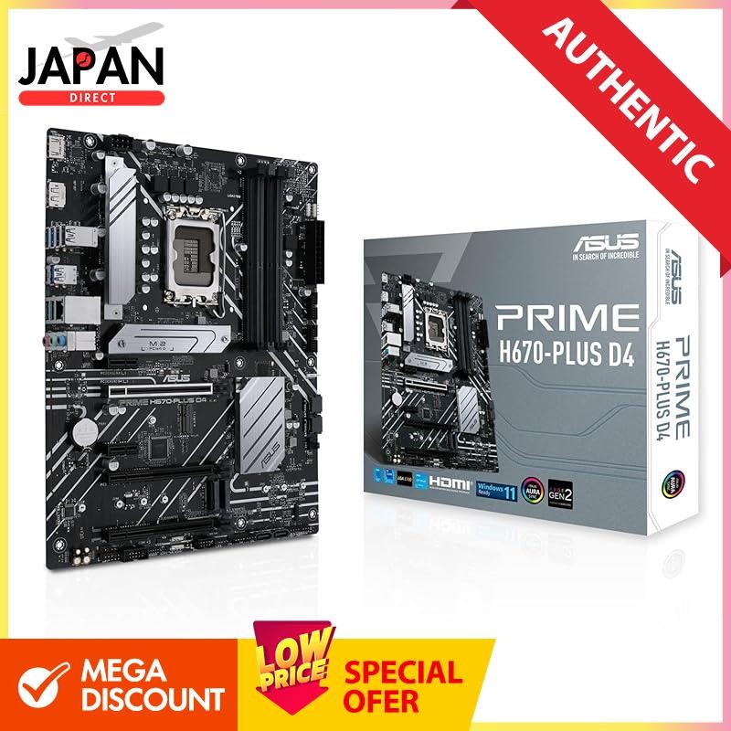 ASUS INTEL 12th generation CPU (LGA1700) compatible H670 chipset ATX ...