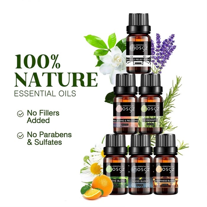 Essential Oil Diffuser – 100% Natural Plant-Based Oil, Home & Car ...
