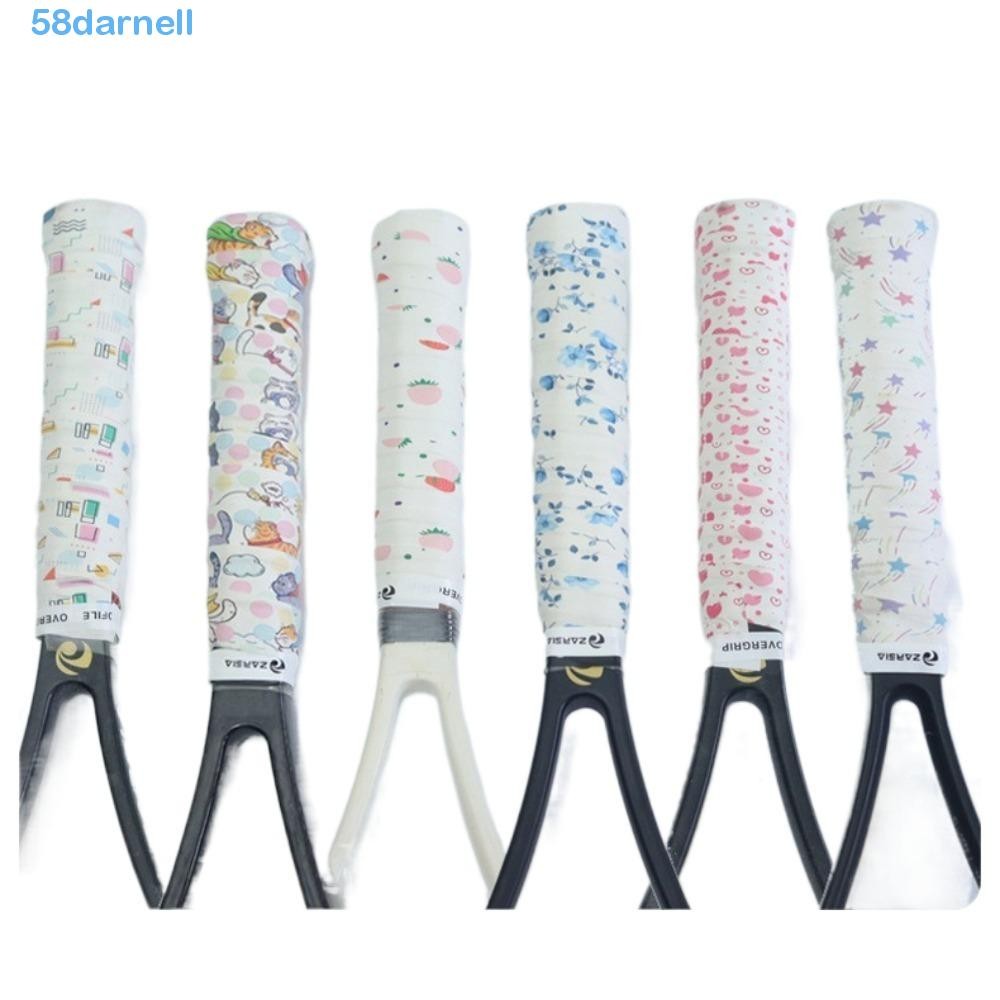 DARNELL Badminton Grip Tape, 3D Printing Skidproof Grip Sweat Band ...
