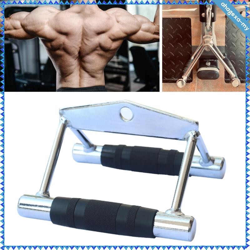 [AhagexaMY] Double Handle Press Down Bar for Home Gym Heavy Duty ...