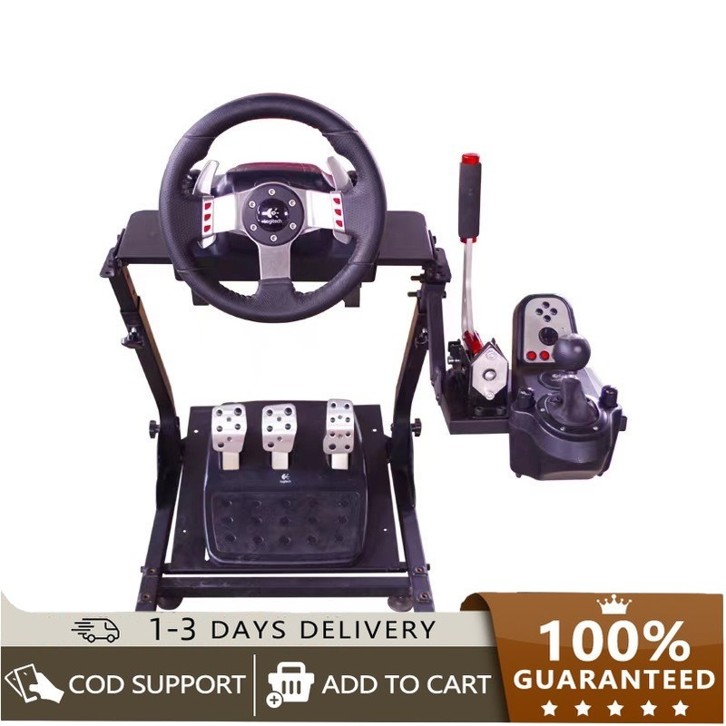 V1 Foldable Racing Simulator Steering Wheel Stand Folding Bracket for ...
