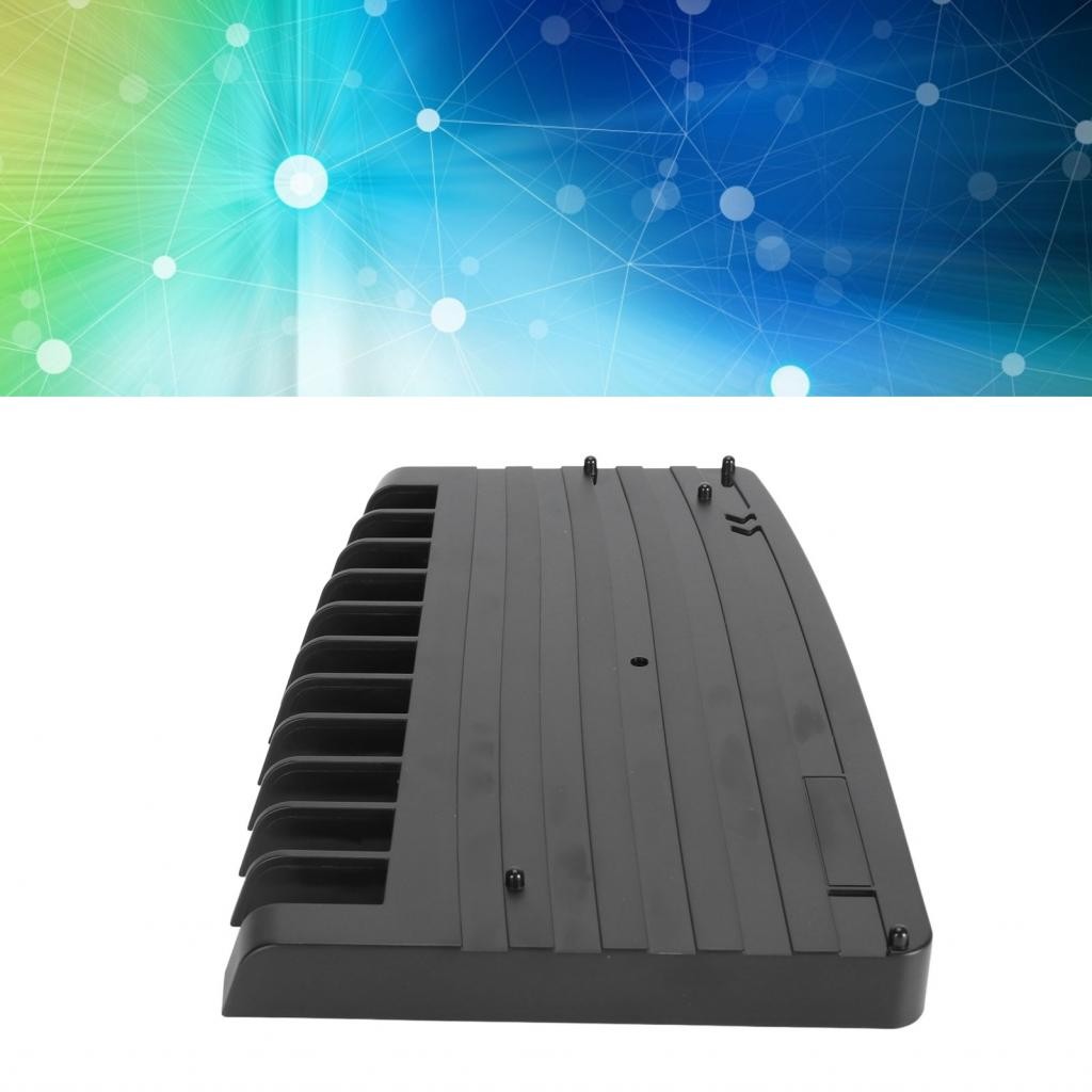 Honglai8 Game Console Base Stand Vertical Holder with 11 Card Slots for ...