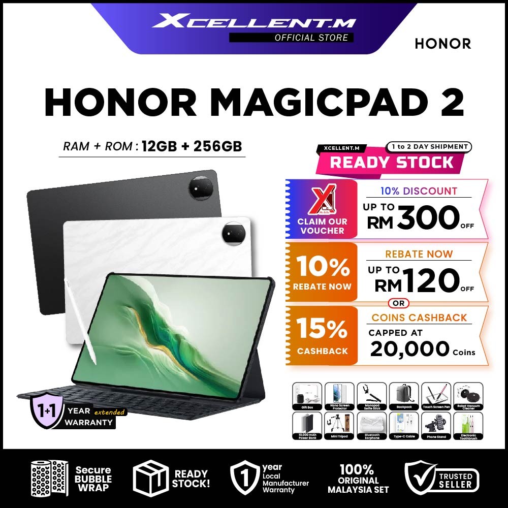 HONOR MagicPad 2 WIFI [20GB*(12+8)GB RAM 256GB ROM] - Original HONOR ...
