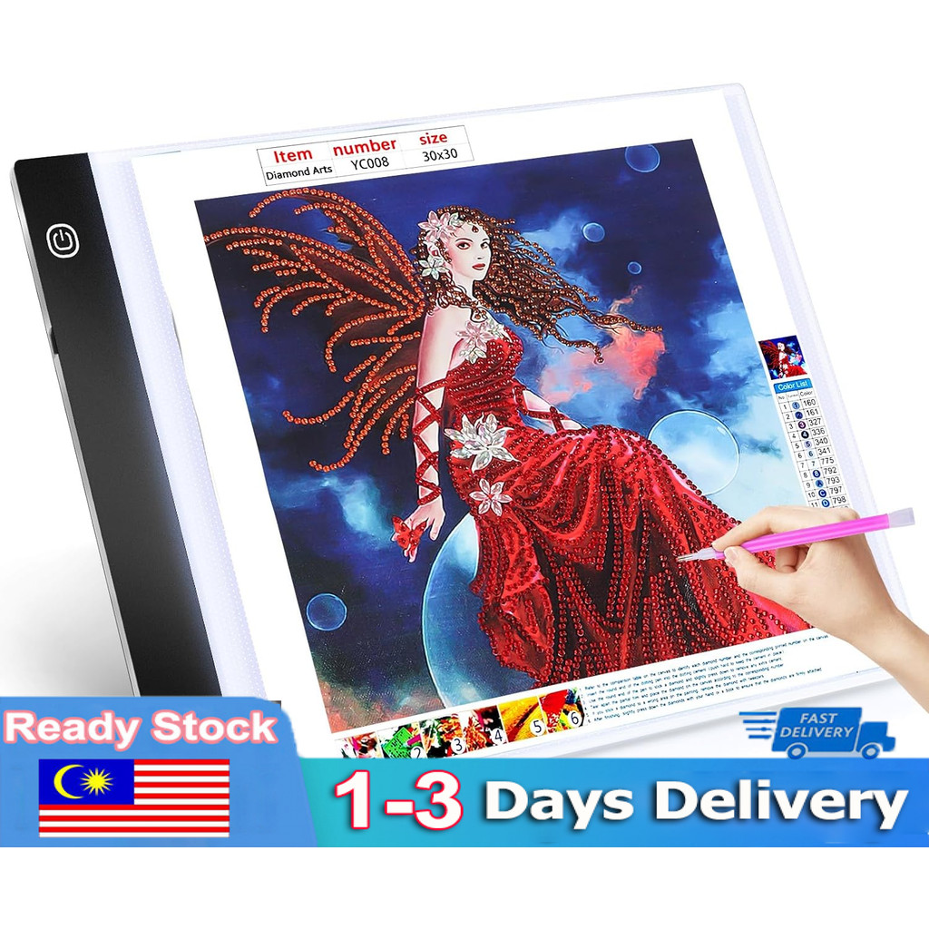 A3 Light Board for Diamond Art Light Table Tracing Light Box Ultra-Thin ...