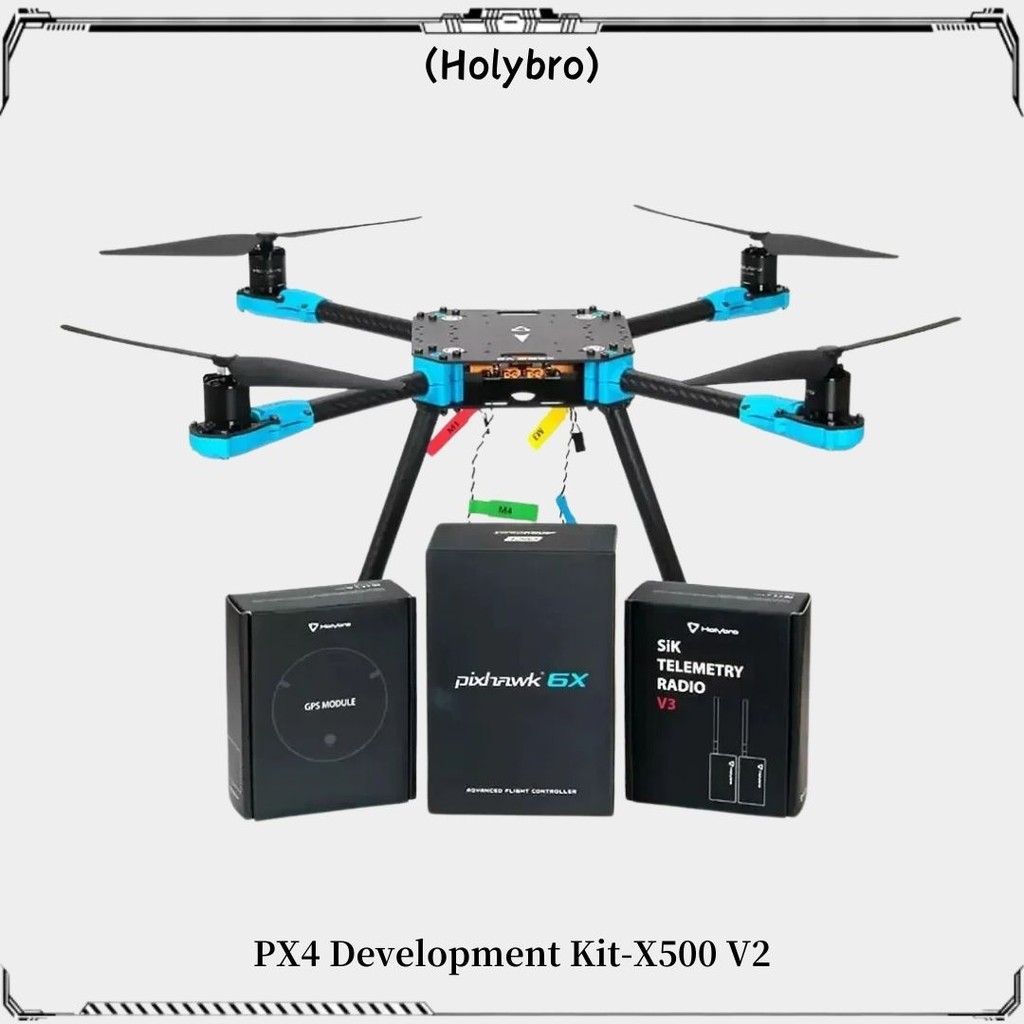 HolyBro PX4 Development Kit X500 V2 ARF Pixhawk 6C Pixhawk 6X Flight ...