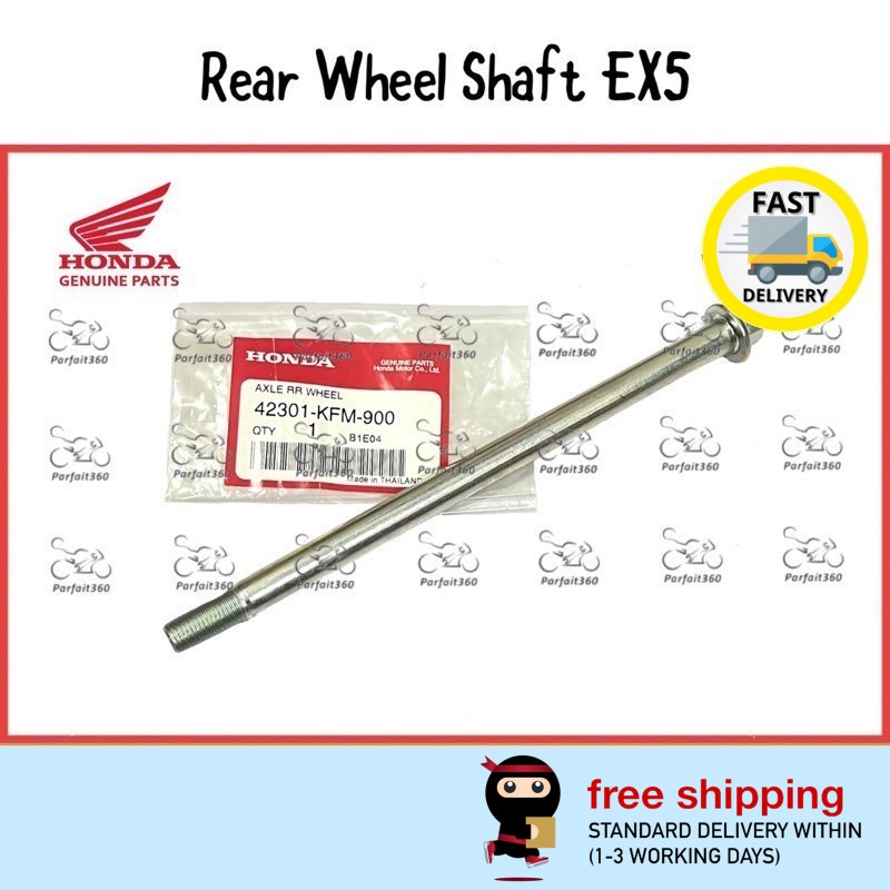 HONDA EX5 DREAM / POWER Nut & Bolt Flange Rear Wheel Shaft Axle / Sap Roda Belakang ( 42301-KFM ...