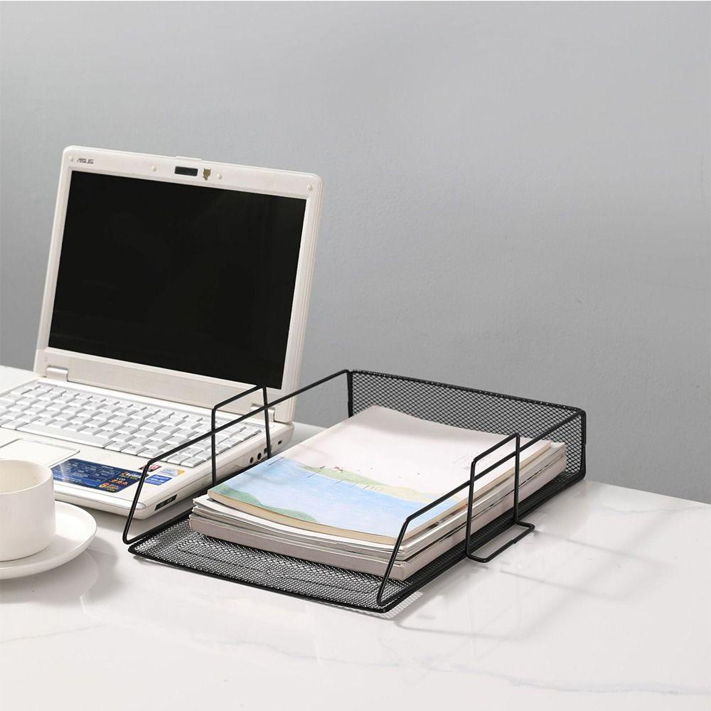 Aroma Stackable File Rack Desktop Organizer Papers Rack A4 File