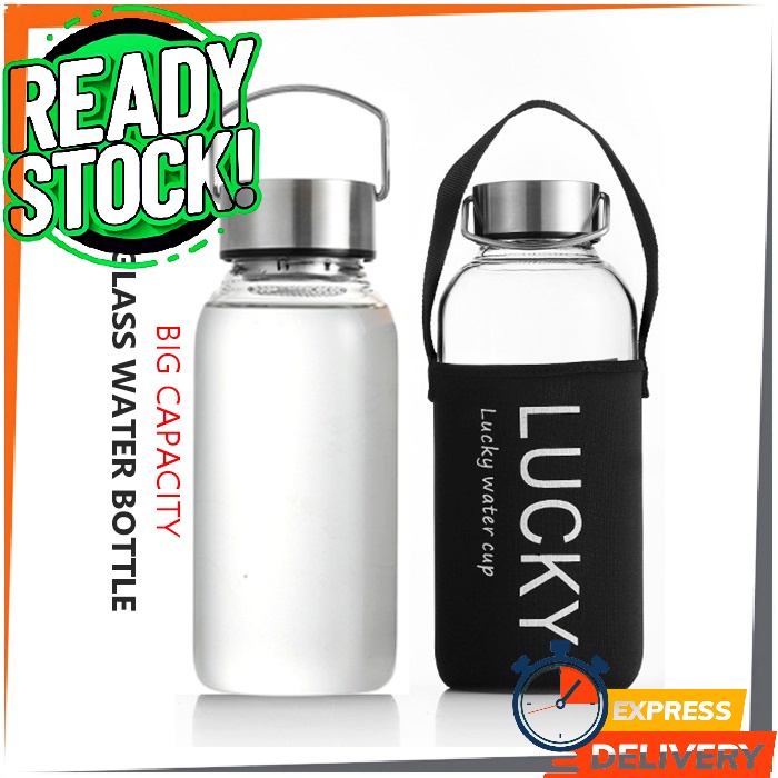 EH-Peralatan Makanan Botol Kaca Berkapasiti Besar Botol Air Lelaki ...