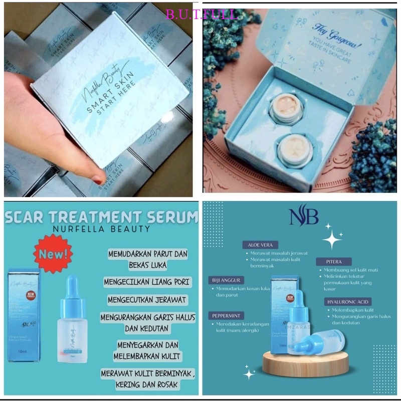 NB smart skin + SCAR TREATMENT SERUM SKIN SOLUTION ORIGINAL HQ | Shopee Malaysia
