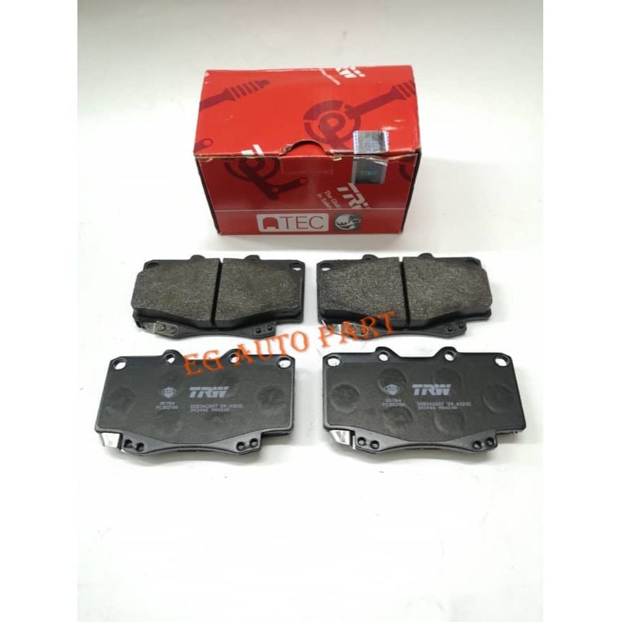 TOYOTA HILUX VIGO KUN25 TRW FRONT DISC BRAKE PAD ( GDB3428 ) | Shopee ...