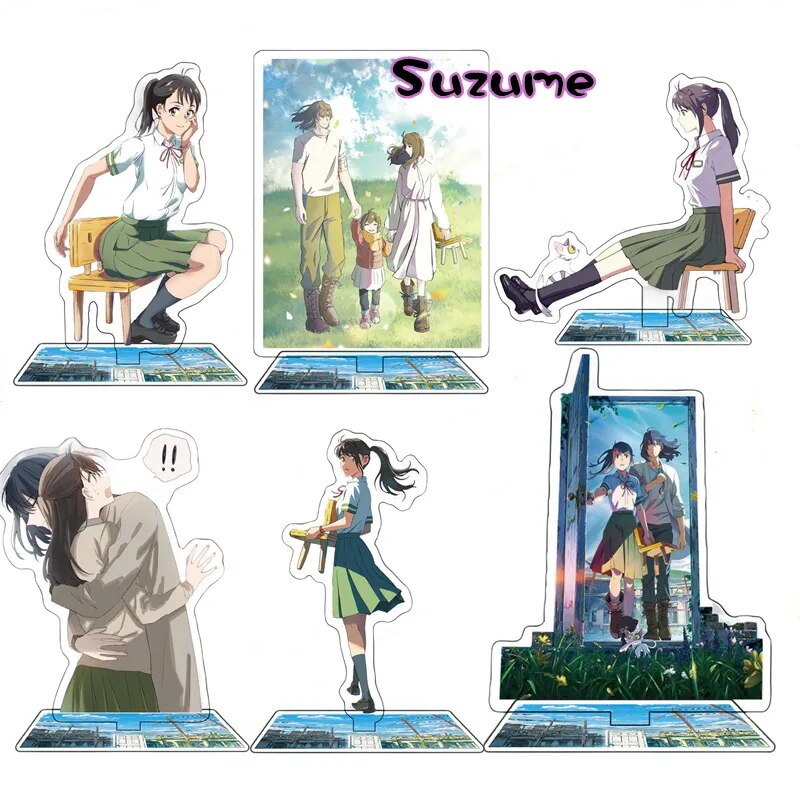 Standee model Lock the door Suzume No Tojimari Suzume Souta Daijin Cat ...