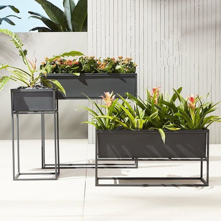 Partition Flower Stand Iron European-Style Simple Anti-Corrosion Flower ...
