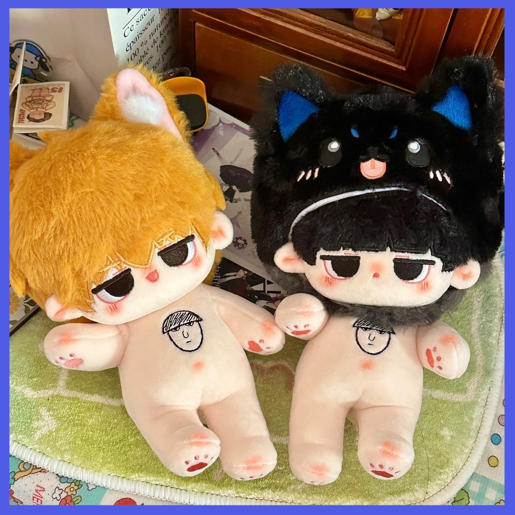20CM Doll Mob Psycho 100 Kageyama Shigeo Reigen Arataka Plushie Plush ...