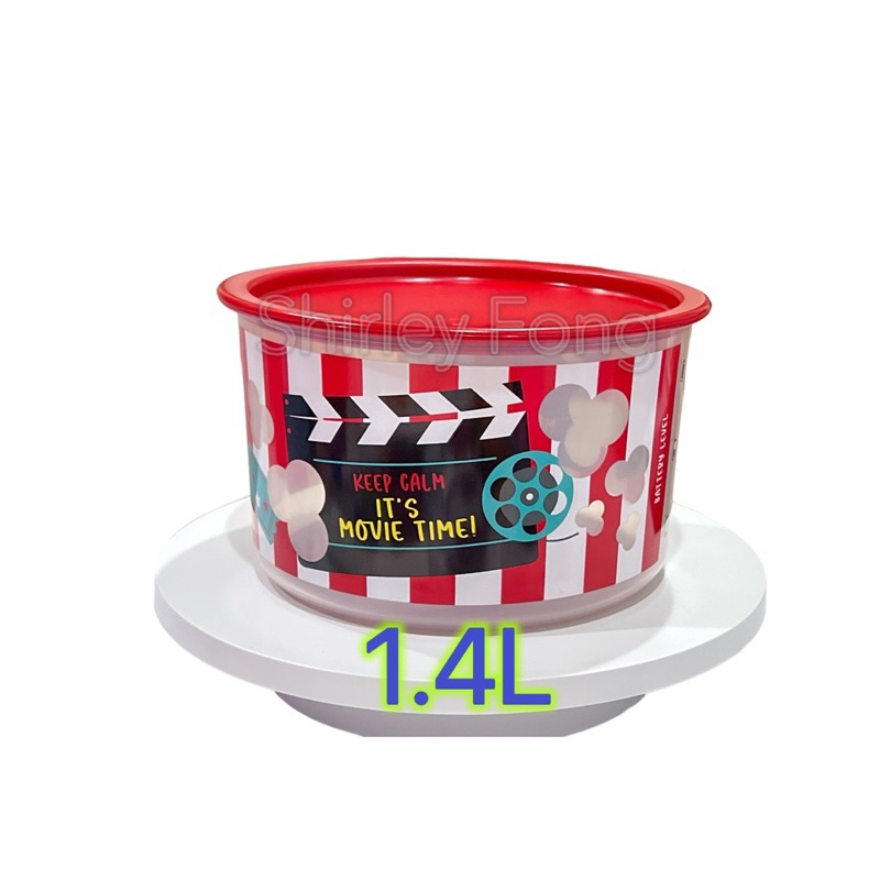 Tupperware Movie Snack One Touch 3L / 1.4L | Shopee Malaysia