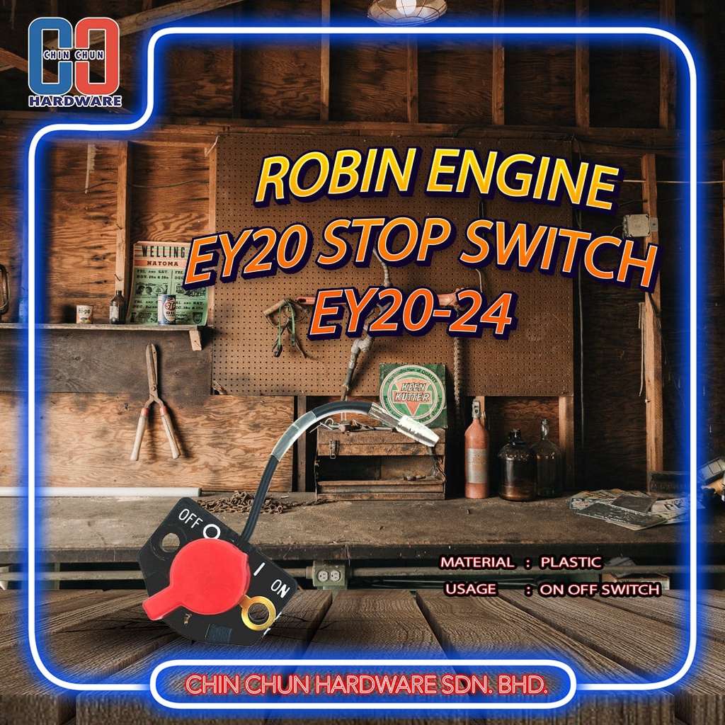 ROBIN ENGINE PART EY20 STOP SWITCH 5+1 (EY20-24) | ROBIN ENGINE EY20 ...