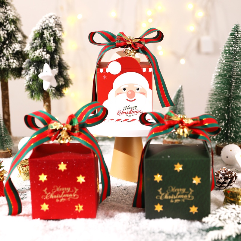 Christmas Gift Box Packaging Bag Christmas Gift Packaging Box Candy ...