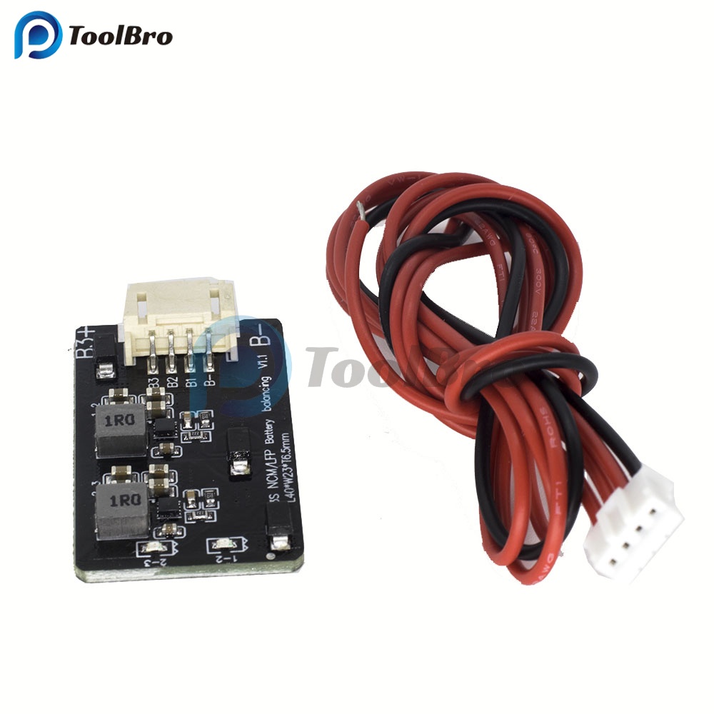 BMS 3S Active Balancer Board 1.2A Lifepo4 Lipo Li-ion Lithium 18650 Battery Power Energy ...