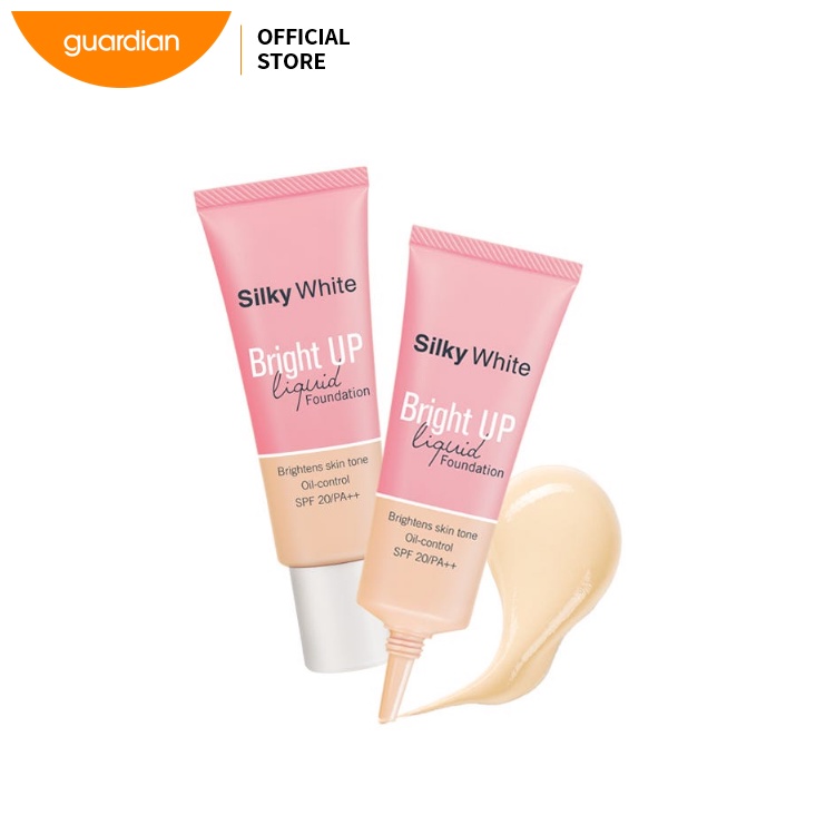 Silky White Bright Up Liquid Foundation 01 Light | Shopee Malaysia