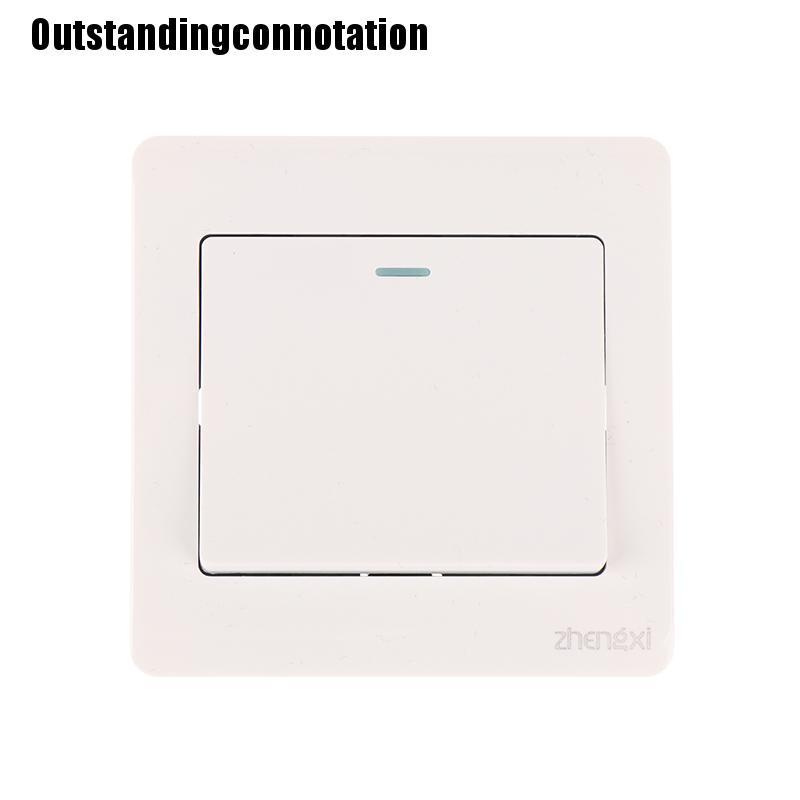 Yz~ Wall Switch 1/2/3/4 Gang 1Way Button Wall Light Switch On / Off ...