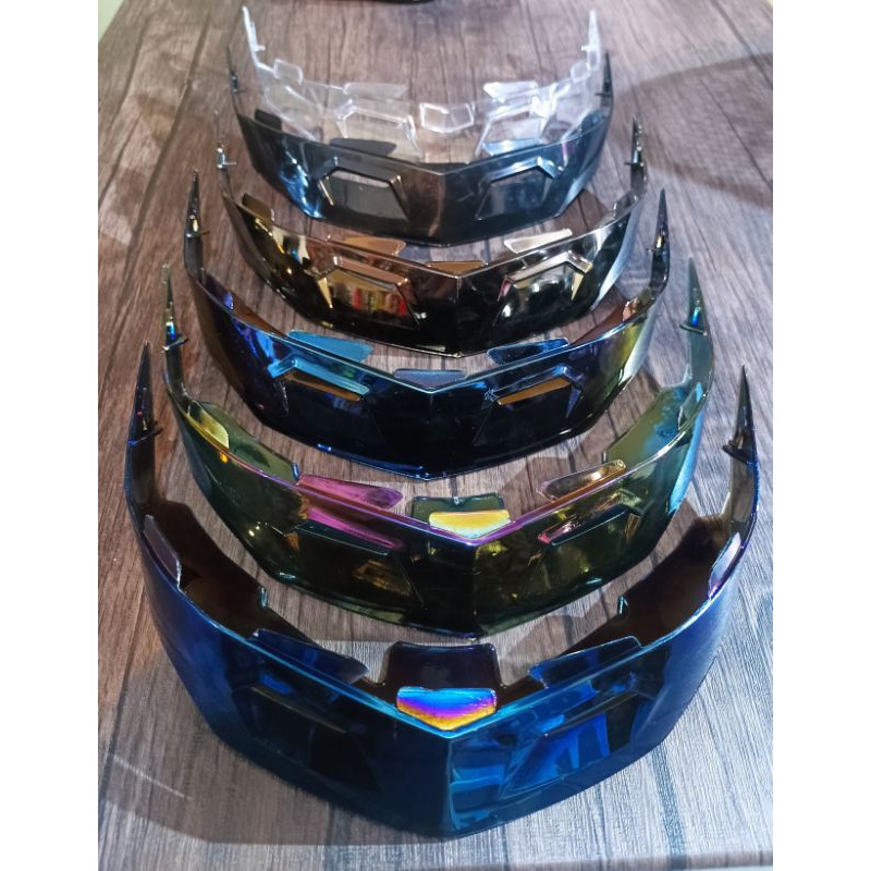 Kyt 3D TTCOURSE POLYCARBONAT HELMET SPOILER | Tt COURTE | Shopee Malaysia