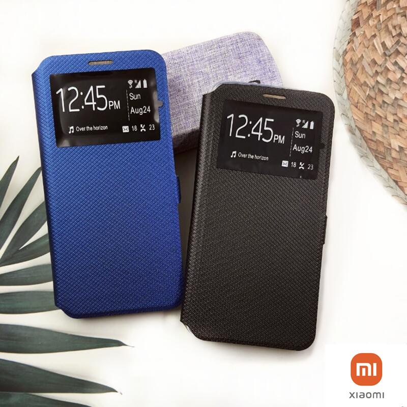 Xiaomi Redmi 14C / Redmi 13/13x/ Redmi 13C Pouch View Window Flip Case with Magnetic Lock ...