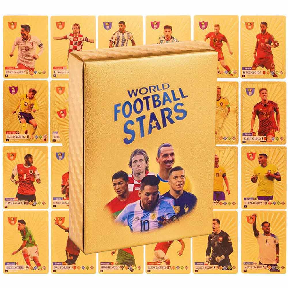 55PCS UEFA Champions League football star cards, UEFA Champions League ...