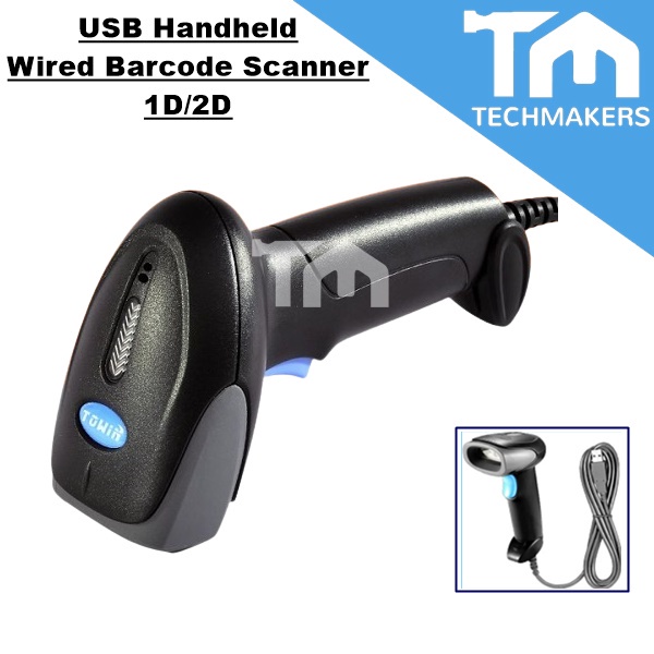 Handheld Barcode Scanner 1d Scanner 2d Scanner High Sensitive Barcode