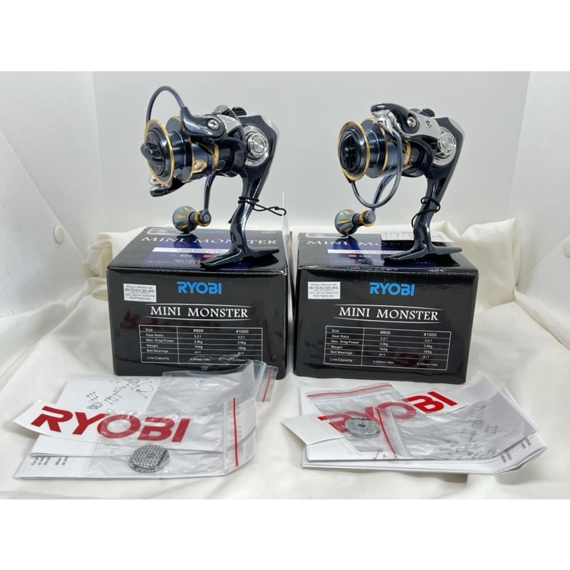 💫2022 RYOBI MINI MONSTER SPINNING REEL💫 | Shopee Malaysia