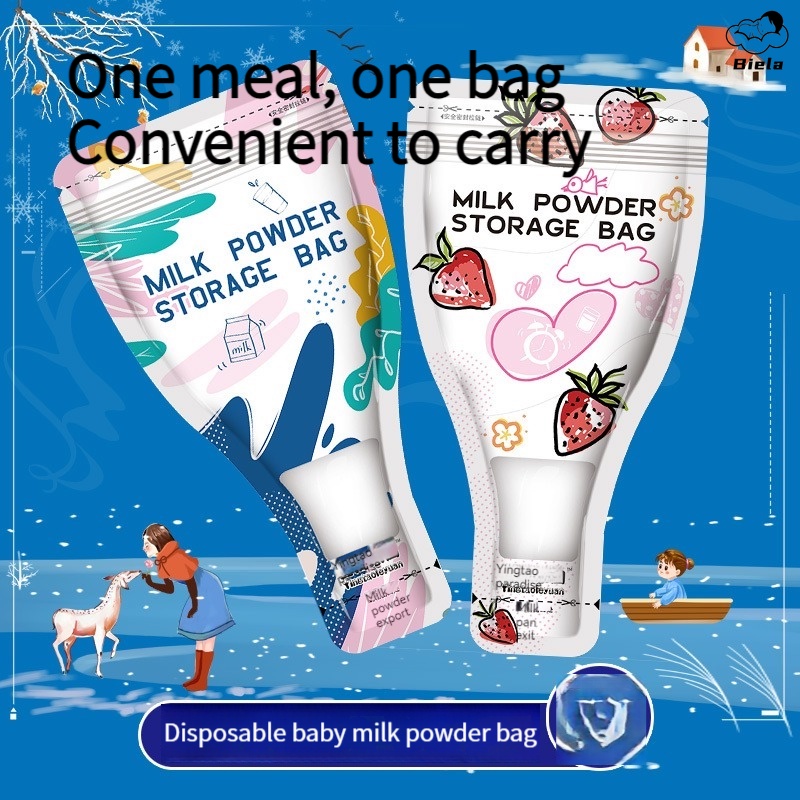 [New Arrival]50PCS Disposable Milk Powder Bag Portable Independent ...