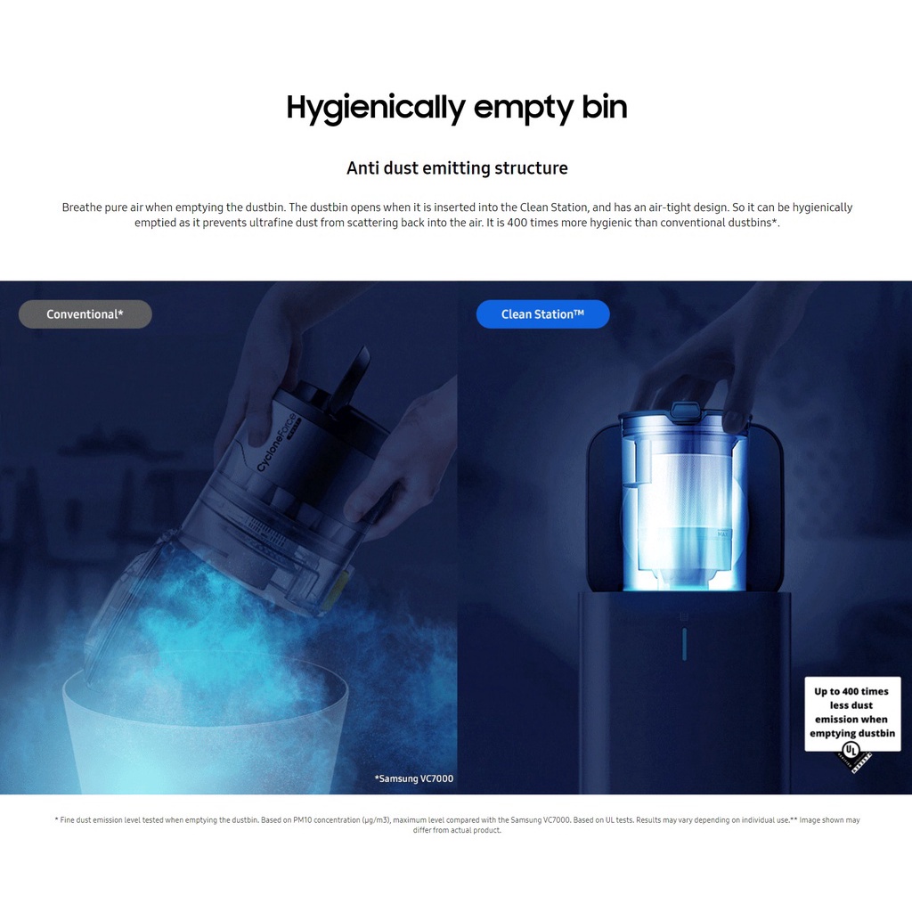 Samsung Clean Station™ (Jet 90, Jet 75, Jet 70, Jet 60) | VCA-SAE903/ME ...