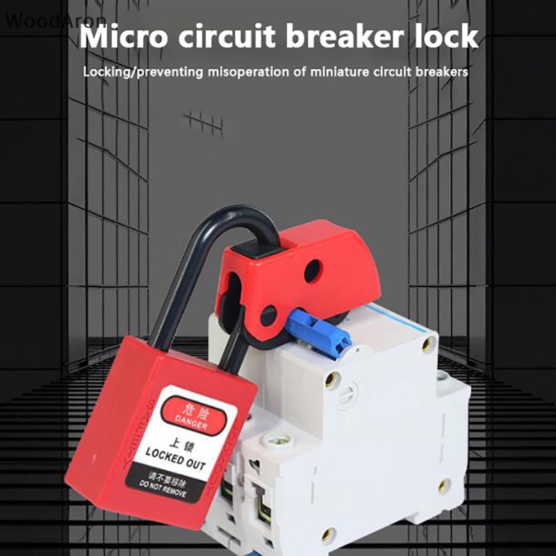 [WoodAron] Universal MCB Lockout Lock Dog MCB Lock Toggle Lock Safety ...
