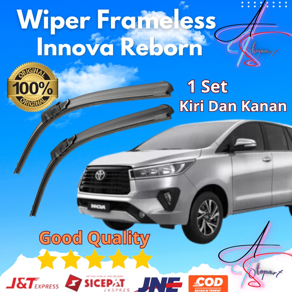 Toyota Kijang Innova/All New Innova/Reborn/Zenix/Venturer Frameless ...