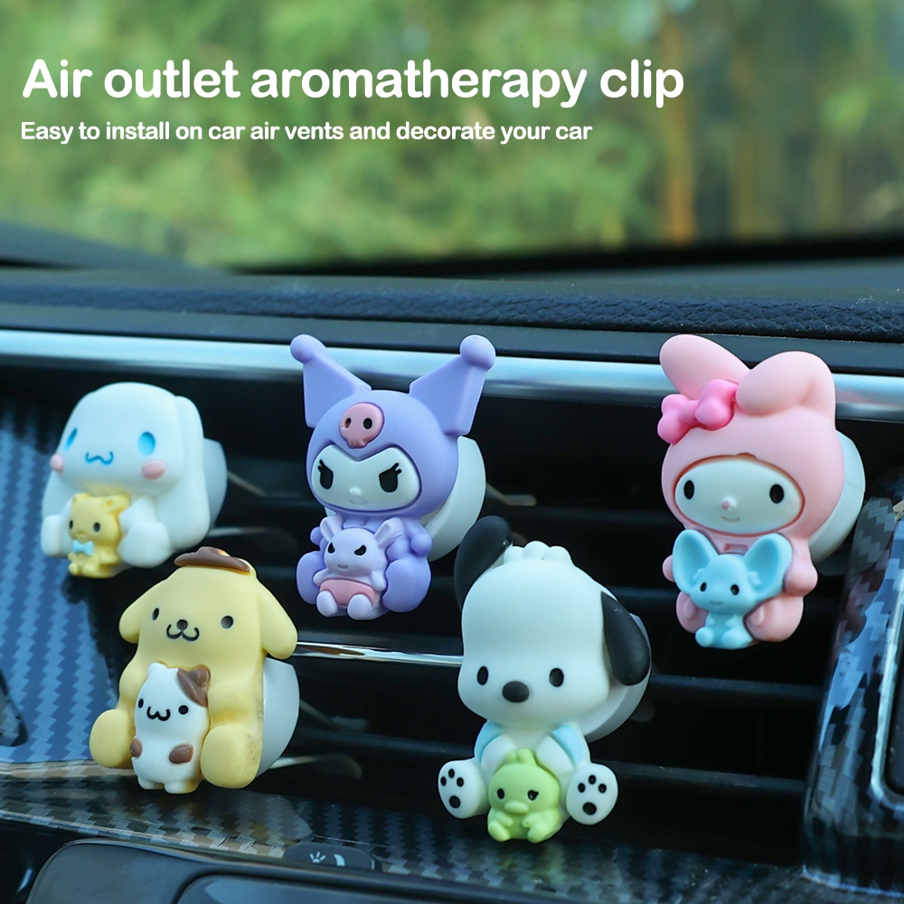 Sanrios car aromatherapy Hello Kitty Car air vent ornament cartoon ...